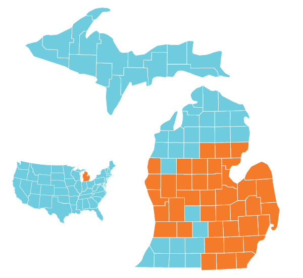 Insurance through your employer: HAP’s networks and service areas ...